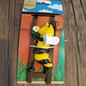 Accents | Bee Flower Pot Hugger Bumblebee Pot Sitter Planter Hanging ...
